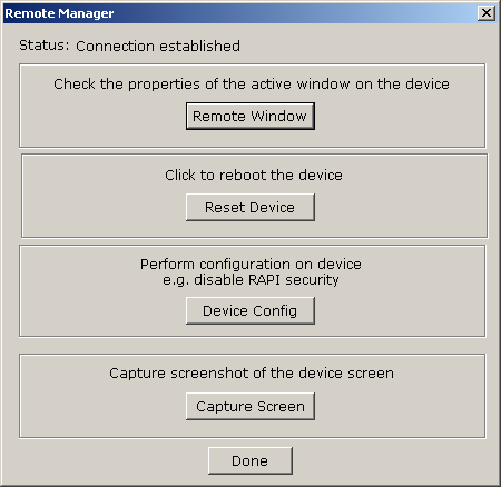 Remote Manager | SureLock for Windows Mobile