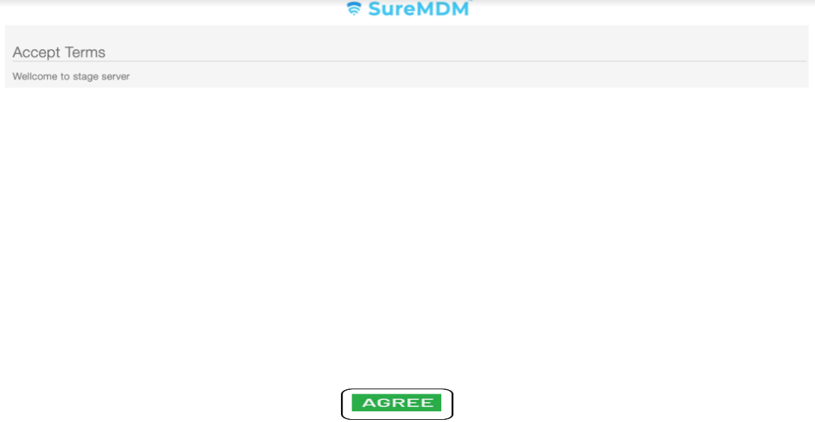 Enrollment Using Suremdm Agent Suremdm Online Documentation